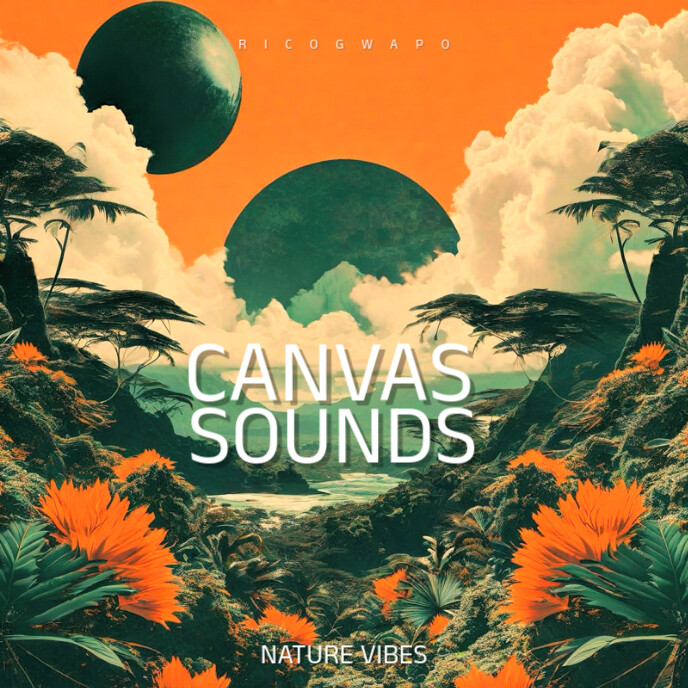 Copy of Green Vintage Canvas Album Cover | PosterMyWall