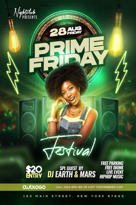 Green Vintage Concert/band Design Template Poster | PosterMyWall