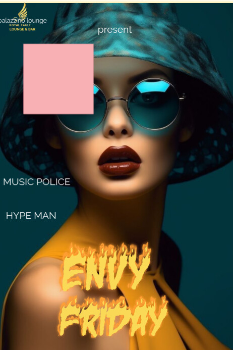 Copy of Green Vintage Envy Friday Poster | PosterMyWall