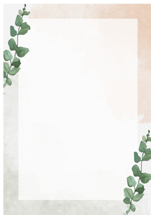 Green White Colour Page Border A3 Poster Template | PosterMyWall