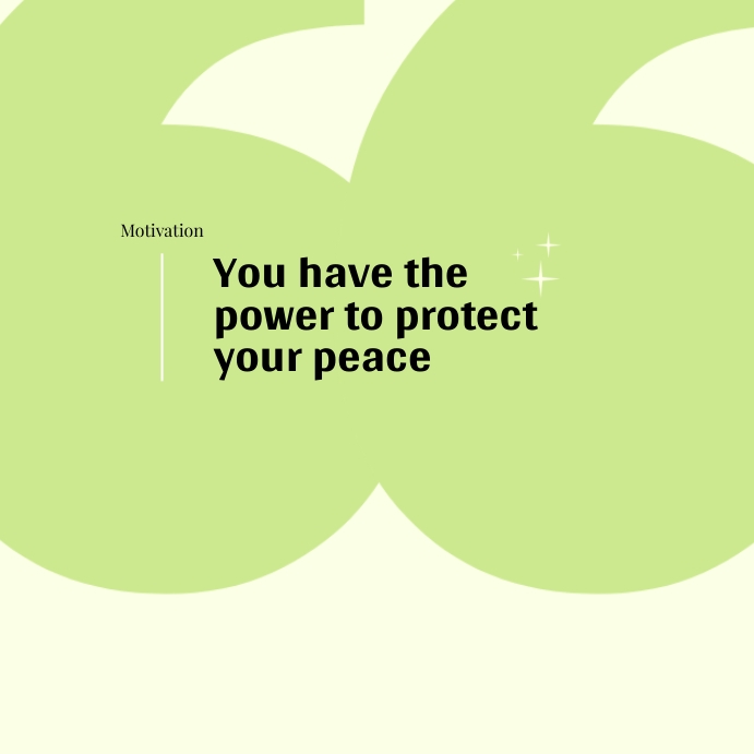 Green White motivation template | PosterMyWall