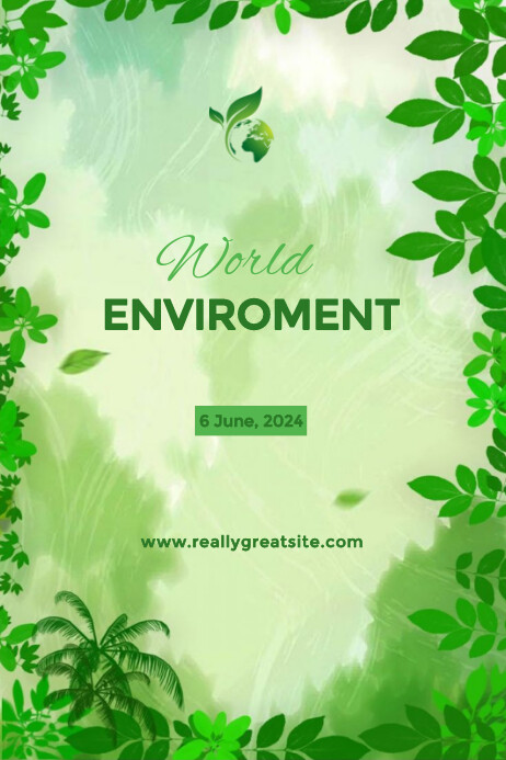 Copy of Green World Enviroment Day Poster | PosterMyWall
