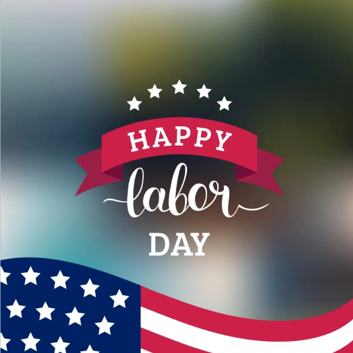 Greeting American Labor Day Poster & Flyer Template | PosterMyWall
