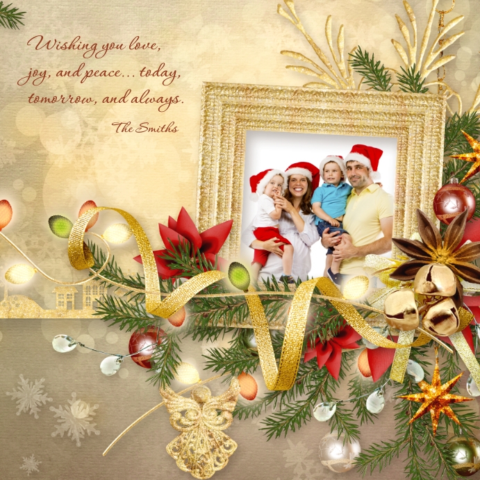 greeting card with photo Template | PosterMyWall