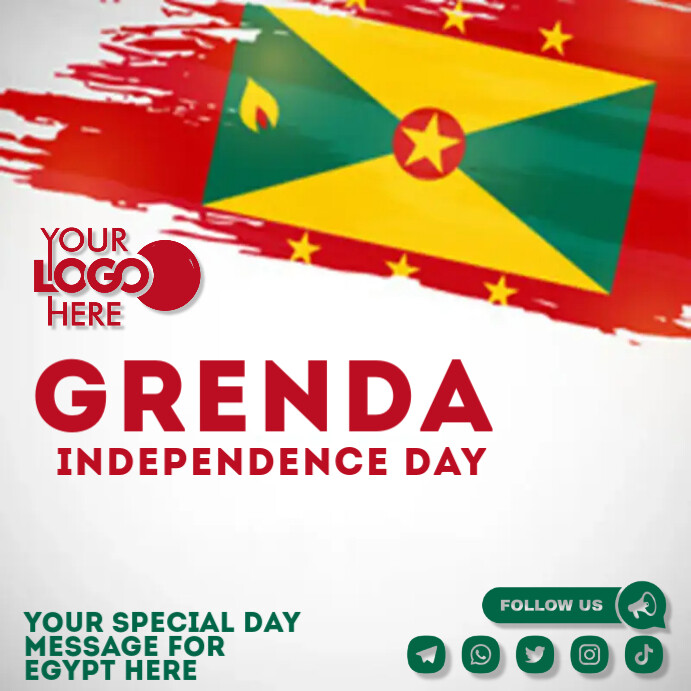 Grenada independence day Template | PosterMyWall