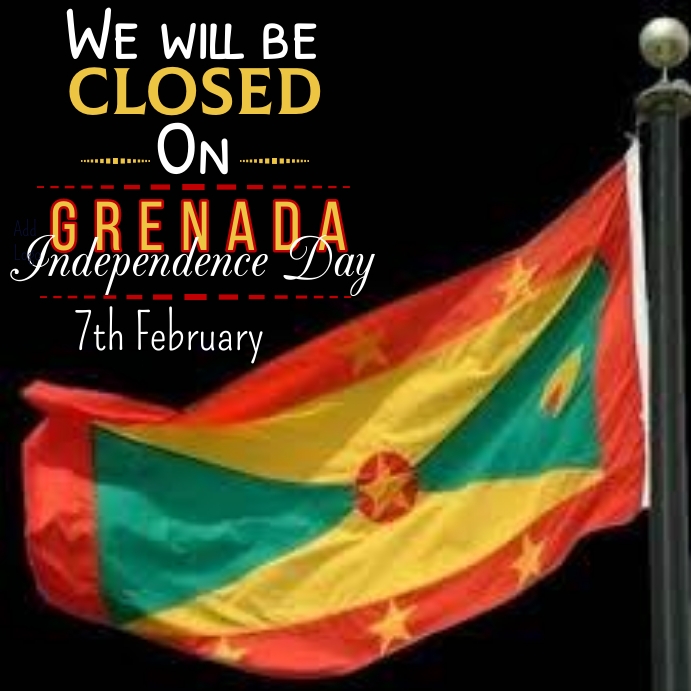 Copy of Grenada independence day Instagram post | PosterMyWall