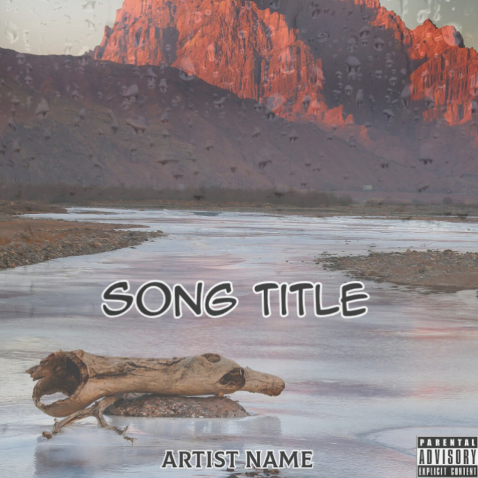 Grey Album Cover Album Cover Template | PosterMyWall
