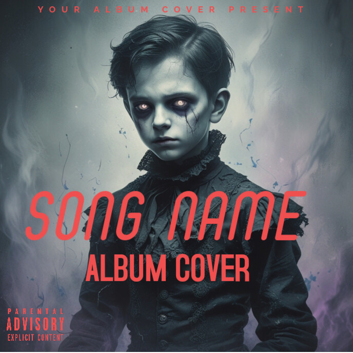 Copy of Grey Album Cover Album Cover | PosterMyWall