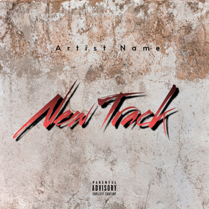 Grey Album Cover art Template | PosterMyWall