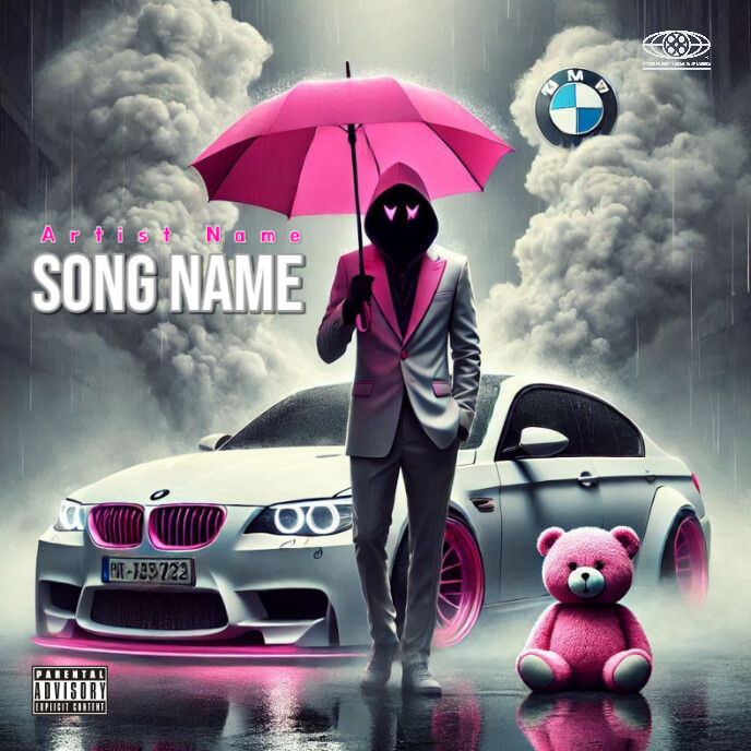 Grey Alone Man Mixtape Album Cover Template | PosterMyWall