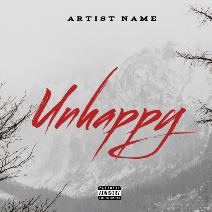 Copy of Grey Best Cover Album Music Art Trap Mixtape Rap Album Cover ...