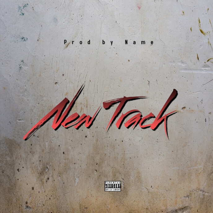 Copy of Grey Cd Album Cover art work template | PosterMyWall