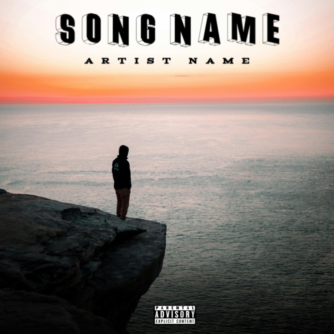 Plantilla de Grey Cd Mixtape Album Cover Album Cover | PosterMyWall