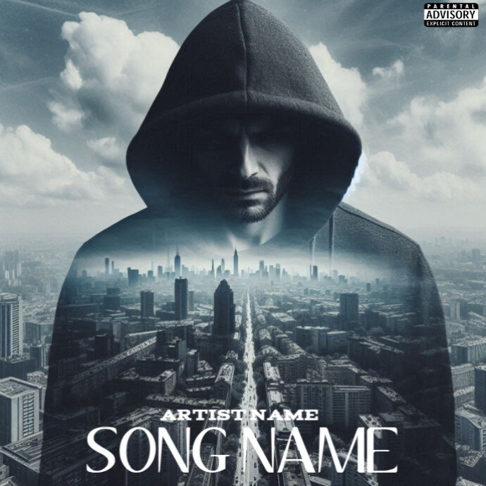 Grey Cd Mixtape Album Cover Album Cover Template | PosterMyWall