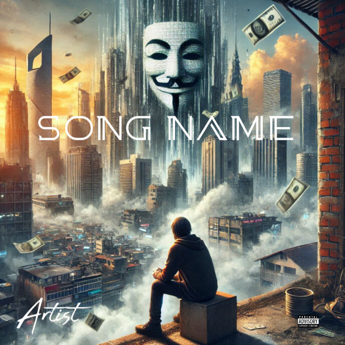 Grey Cd Mixtape Album Cover Artwork Album Cover Template | PosterMyWall