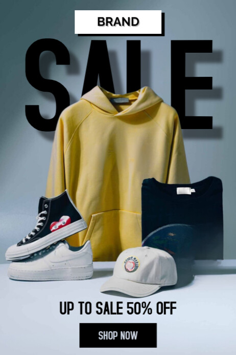 Plantilla de Grey Ceria Brand Sale Poster | PosterMyWall