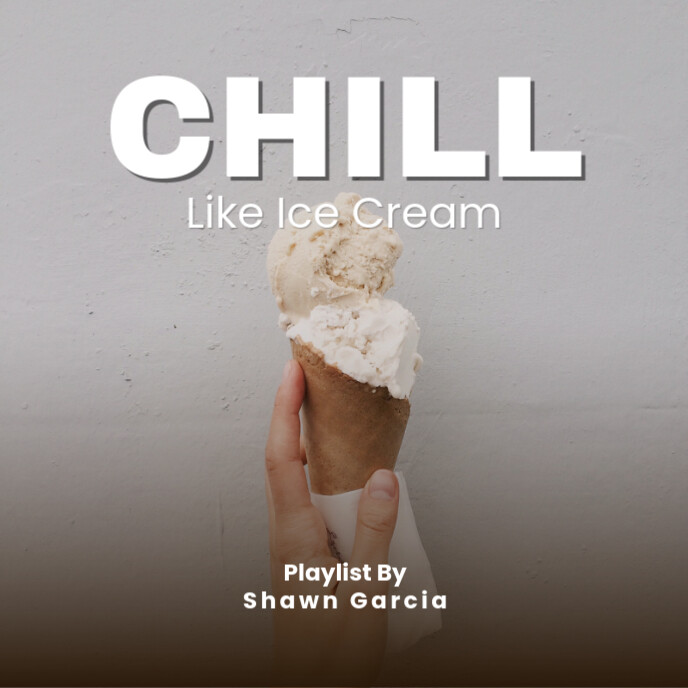 Grey Chill Album Cover Template | PosterMyWall