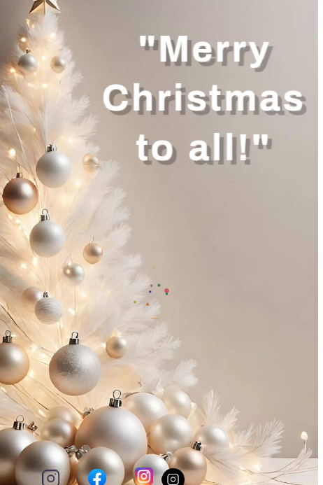 Grey Christmas Flyer Design Poster Template | PosterMyWall