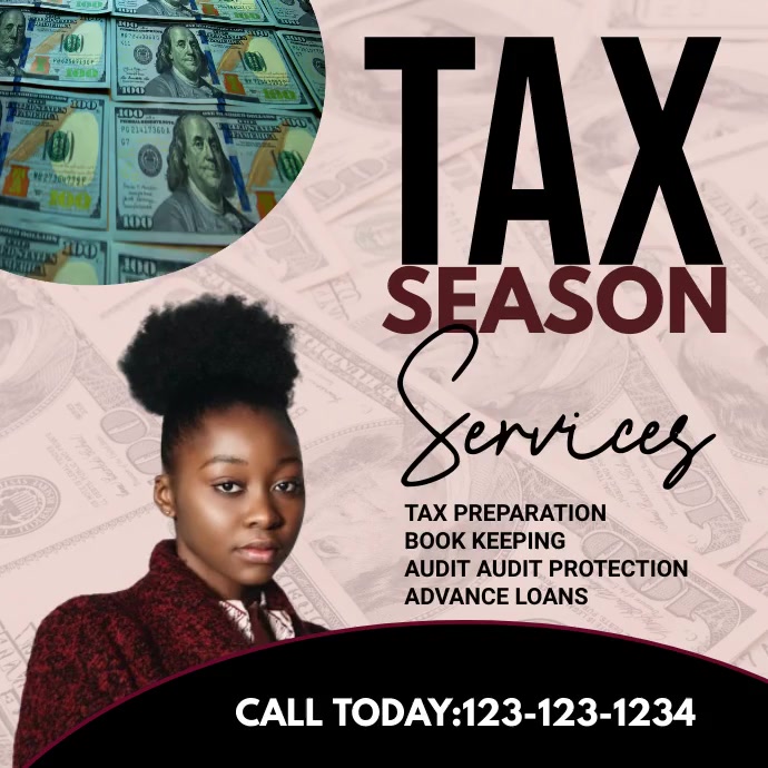 Grey Collage Tax Season Instagram Post Template | PosterMyWall