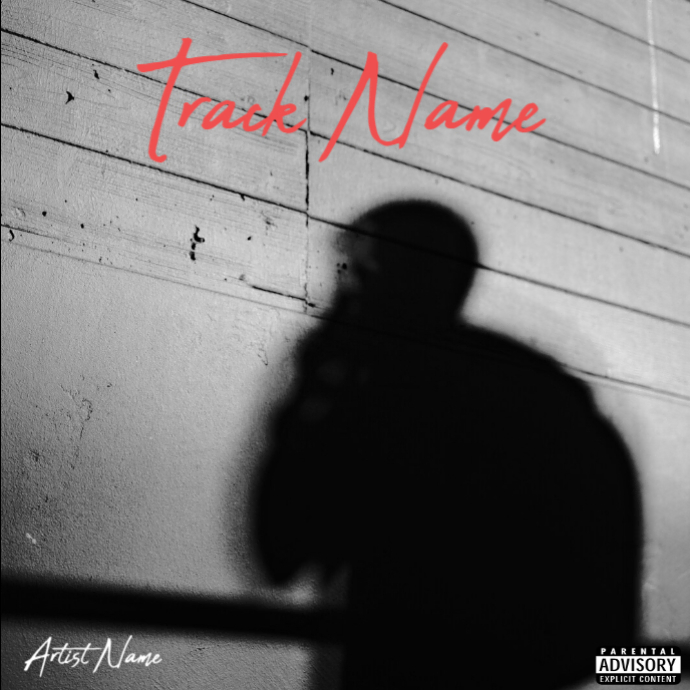 Plantilla de Grey Dark Shadow Mixtape Cover Album Cover | PosterMyWall