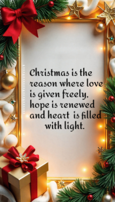 Grey Floral Christmas Quotes Business Card Template | PosterMyWall