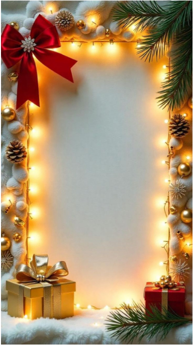 Grey Floral Elegant Border Frame Instagram Story Template | PosterMyWall