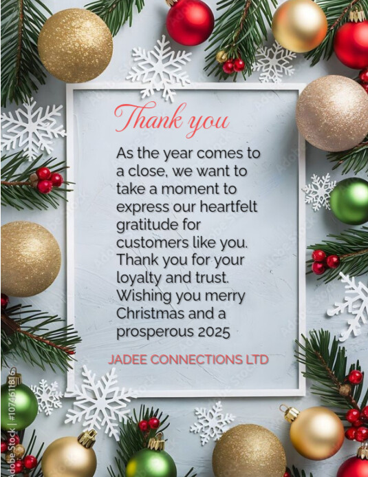 Grey Floral Thank You To Loyal Customers Flyer (us Letter) Template ...