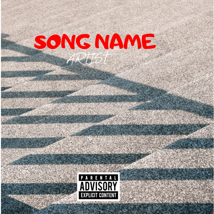 Grey Futuristic Colo Album Cover Template | PosterMyWall