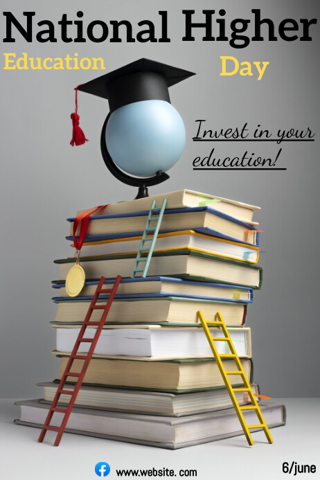 Grey Gradient Black And White Background Grad Template | PosterMyWall