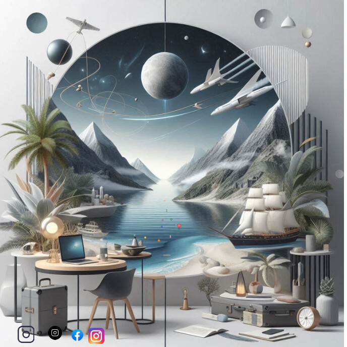 Grey Home Decor Album Cover Template | PosterMyWall