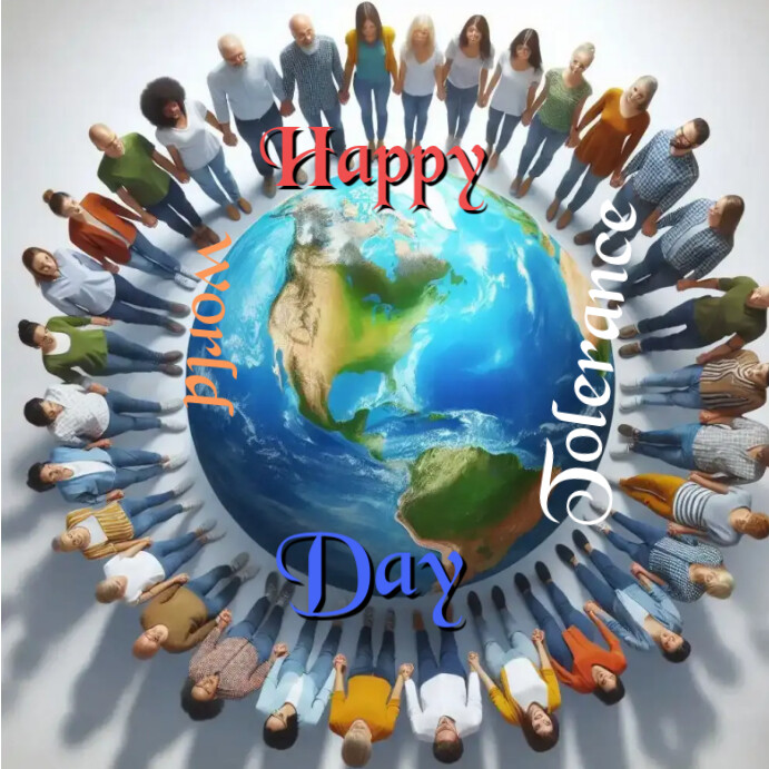 Copy of Grey Illustrative Happy World Tolerance Day Instagram Post ...