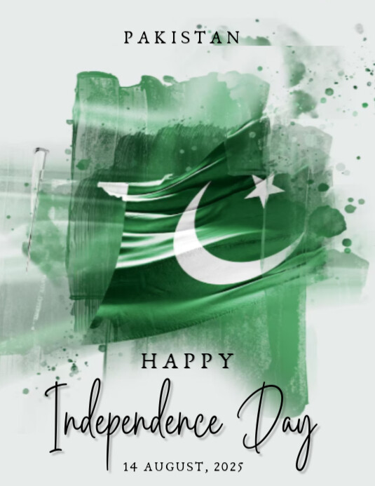 Copy of Grey Illustrative Independence Day Pakistan Flyer 2025 ...