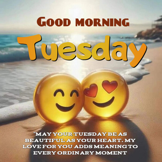 Plantilla de Grey Illustrative Tuesday Card Logo | PosterMyWall