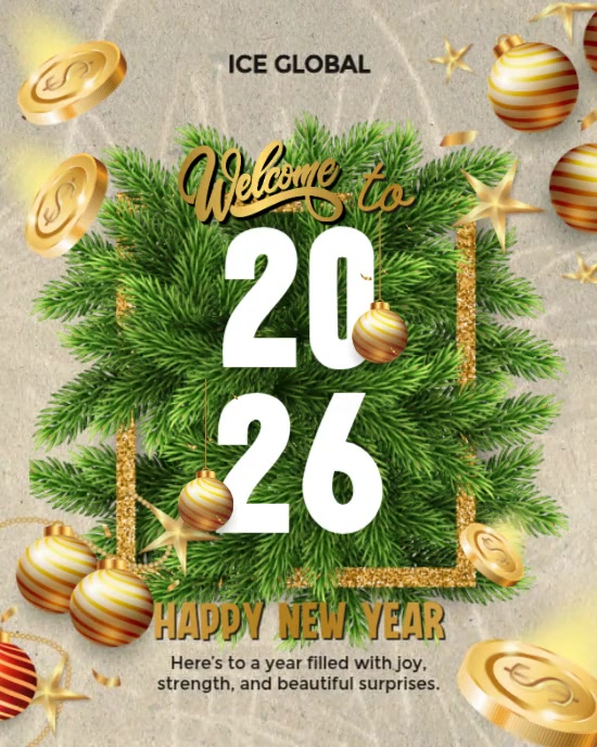 Grey Illustrative Welcome To 2026 Instagram Portrait Template ...