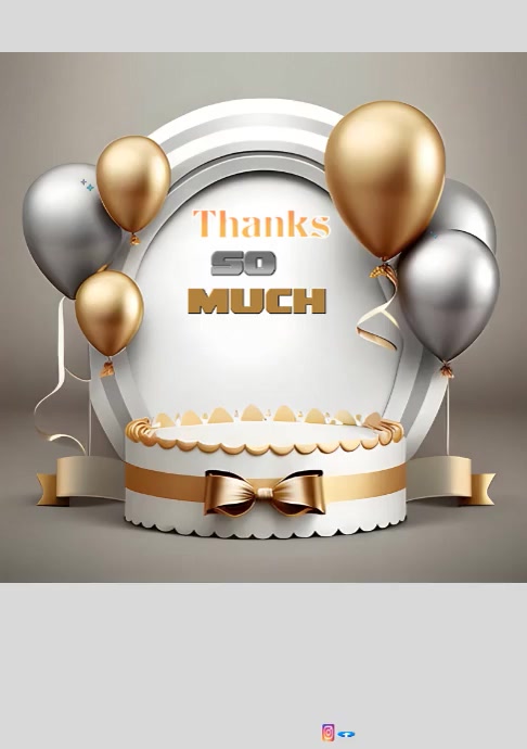 Grey Joyful Appreciation A4 Template | PosterMyWall