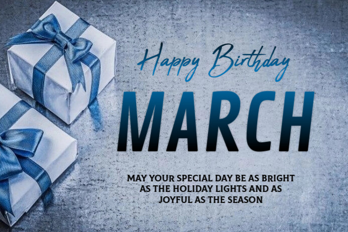 Copy of Grey Joyful Birthday Card Label | PosterMyWall