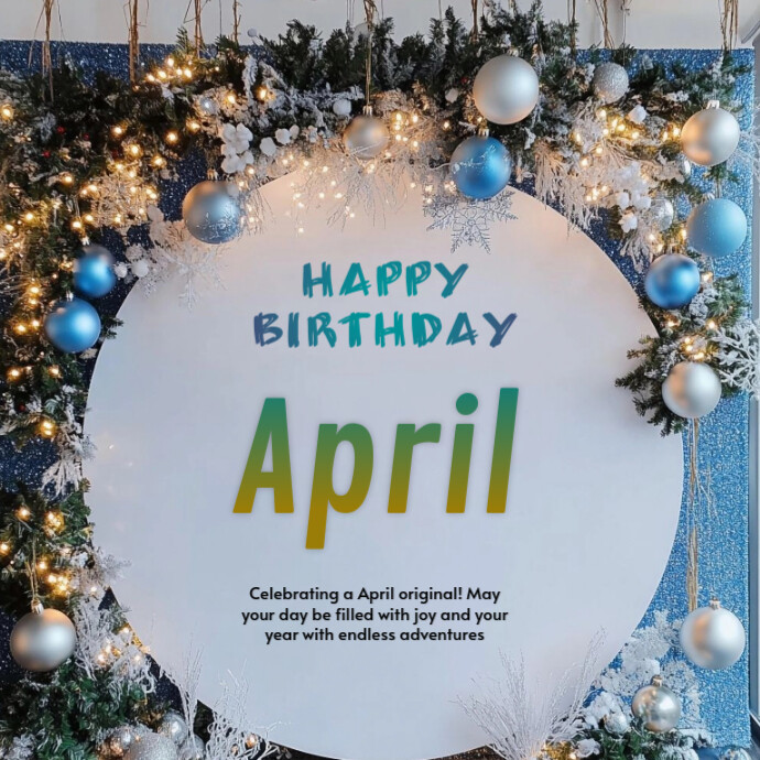 Grey Joyful Birthday Card Logo Template | PosterMyWall