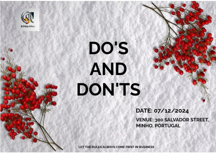 Grey Joyful Do's And Don'ts Postcard Template | PosterMyWall