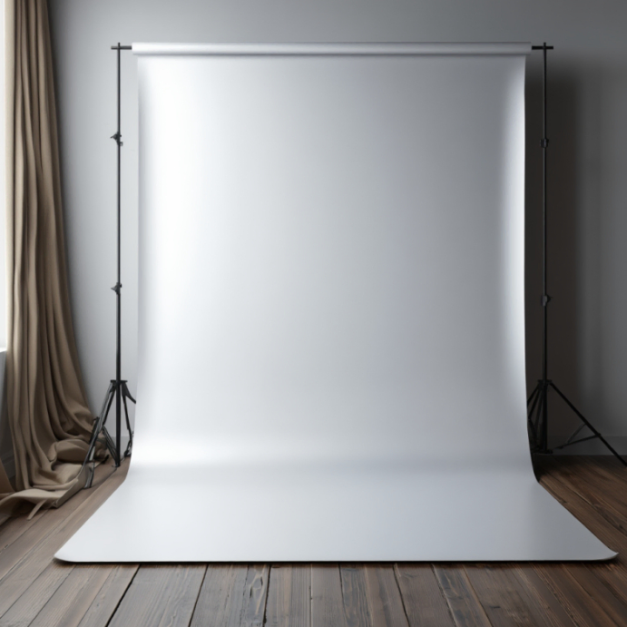 Grey Joyful Elegant Photography Backdrop Instagram Post Template ...