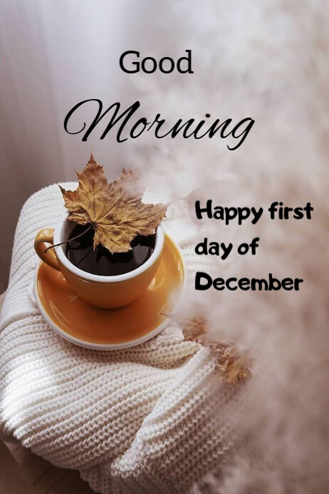 Grey Joyful Good Morning Poster Template | PosterMyWall