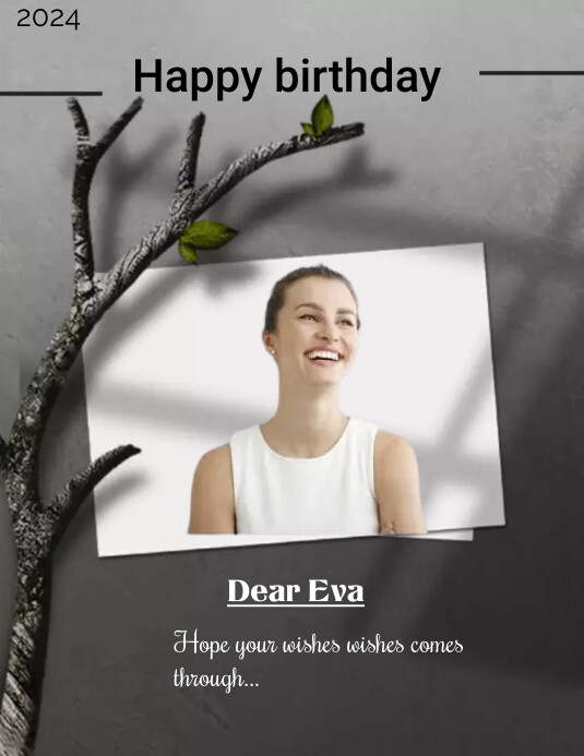 Grey Joyful Joy Flyer (us Letter) Template | PosterMyWall