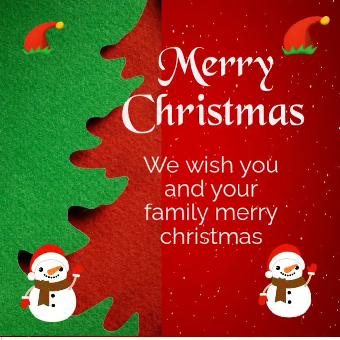 Grey Joyful Merry Christmas Instagram Post Template | PosterMyWall