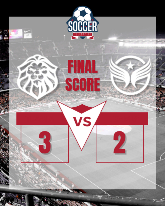 Grey Kolase Final Score Instagram Portrait Template | PosterMyWall