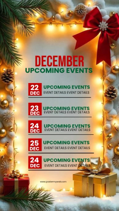 Grey List-based December Christmas Event Highlights Instagram Story ...