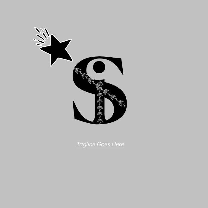 Grey Logo Logo Template | PosterMyWall