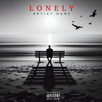 Lonely song album cover Template | PosterMyWall