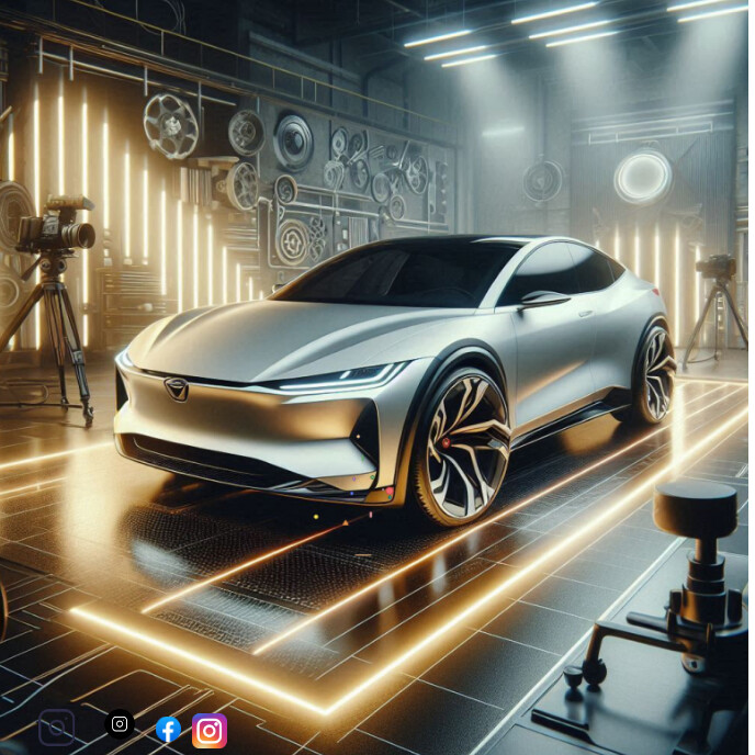 Grey Luxury Car Album Cover Template | PosterMyWall