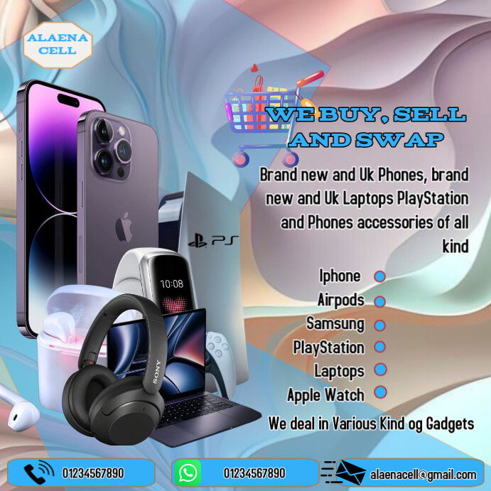 Grey Maksimalis We Buy, Sell And Swap Pos Instagram Template | PosterMyWall