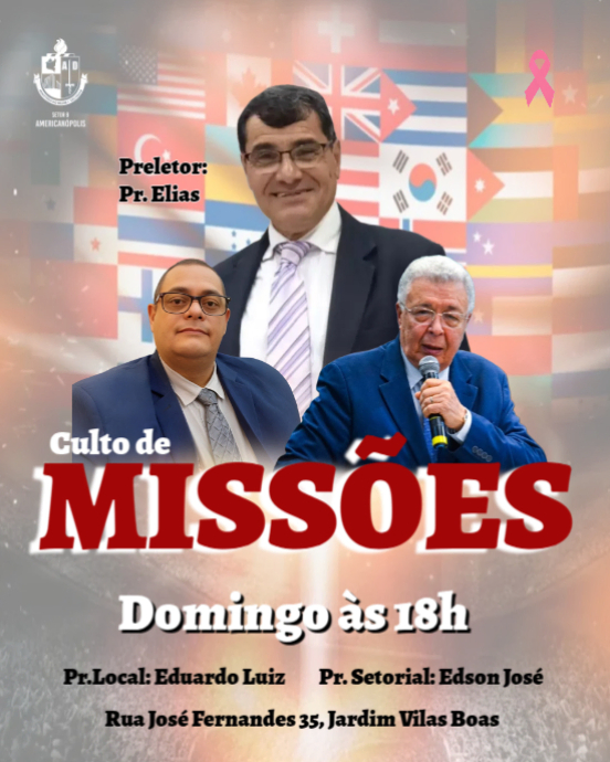 Grey Maximalist Culto Culto zDe Missões. Missionária, Gospel Instagram ...