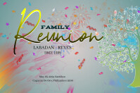FAMILY REUNION Template | PosterMyWall